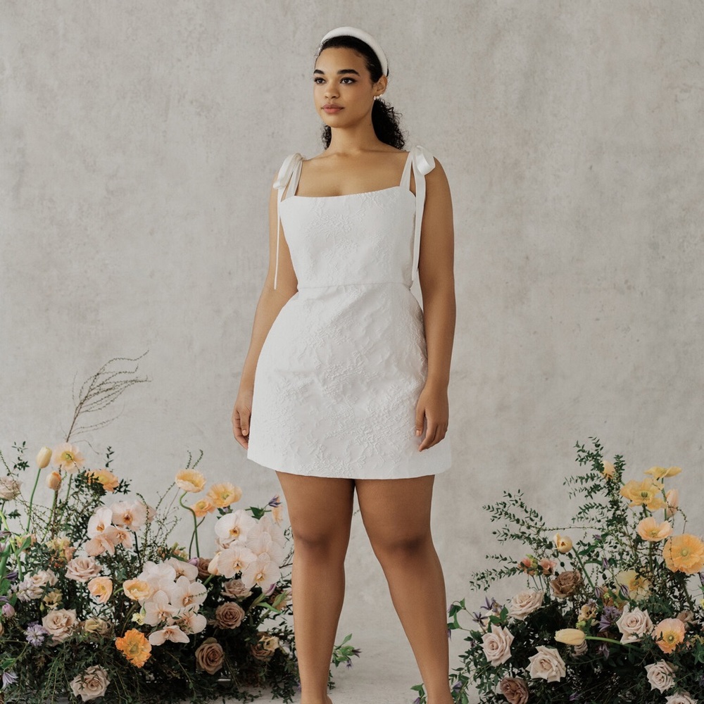 Alexandra Greco Odette Mini Dress - Gem